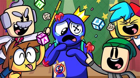 RAINBOW FRIENDS Sad STORY ORIGIN Rainbow Friends Animation YouTube