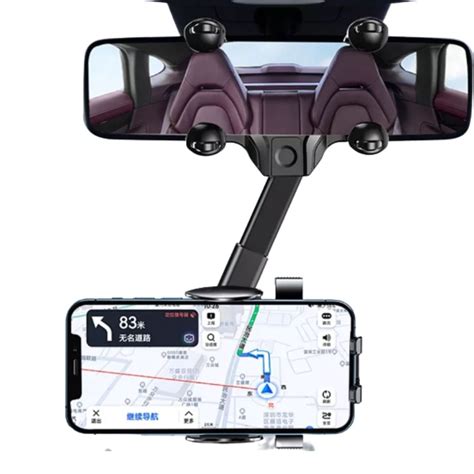 Suporte Celular Retrovisor Automotivo Carro Articulado Shopee Brasil