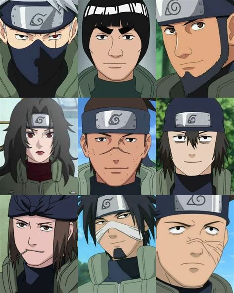 Jounins Da Folha Anime Anime Naruto Naruto Shippuden Anime