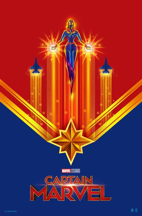 Gallery Exclusive Captain Marvel Inspired Posters Marvel