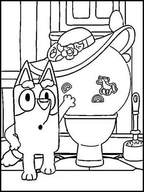 Desenhos de Bluey para Imprimir e Colorir Experimente a empolgação das