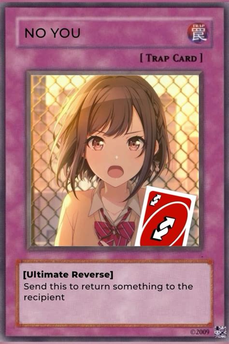 Project Sekai Trap Card Meme In Silly Cards Conversation Cards