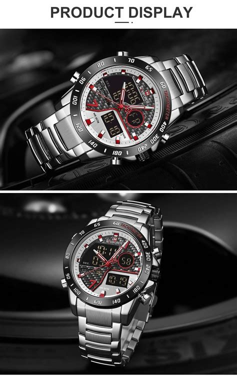 NAVIFORCE Luxury Brand Mens Sports Watch Men Quartz EBay