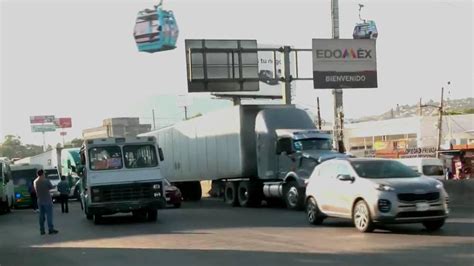 Volcadura Provoca Caos Vial En La Carretera Los Reyes Texcoco Edomex