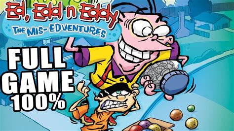 Ed Edd N Eddy The Mis EdventuresFULL GAMEwalkthrough Longplay