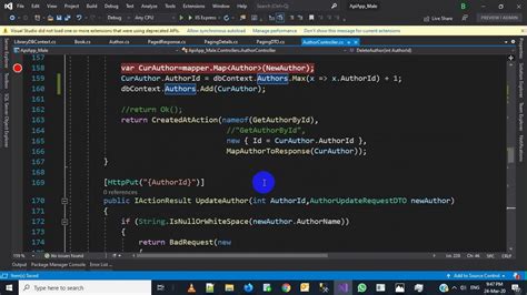 Asp Net Core Restful Api Use Database Youtube