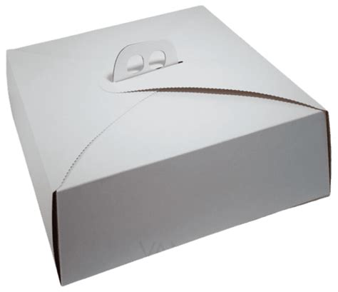 Ecopraha Caja Torta Extra Grande Cuadrada X X Cm Ecopraha
