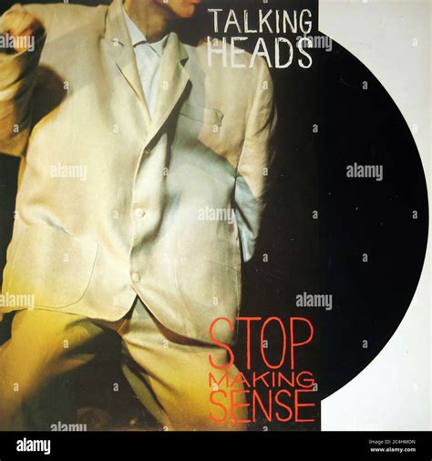 Talking Heads Stop Making Sense 12 Vinyl Lp Vintage Record Cover 02