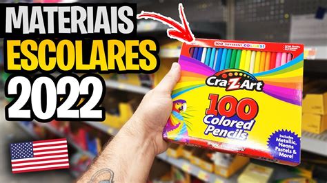 Incrivel O Pre O Dos Materiais Escolares Nos Estados Unidos Youtube