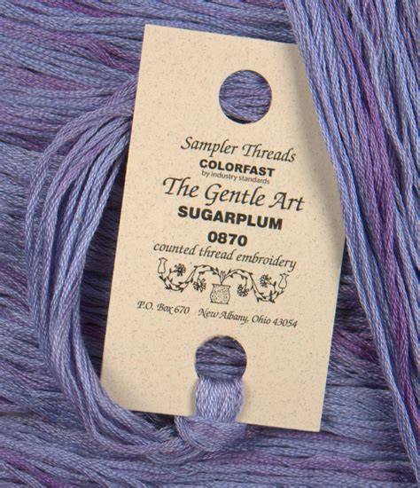 The Gentle Art Sampler Threads Sugarplum 123Stitch