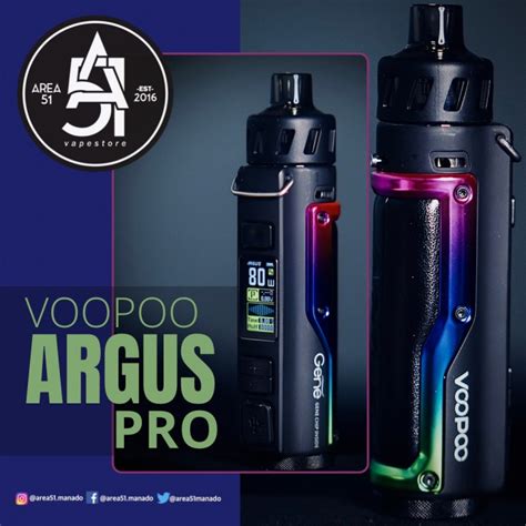 Area51 Katamso VOOPOO ARGUS PRO KIT 80W BUILT IN 3000MAH