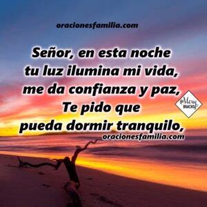Oración de la noche para dormir tranquilo 20 oraciones sencillas y