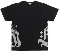 駿河屋 買取氷室京介 ロゴTシャツ ブラック Lサイズ KYOSUKE HIMURO 20th anniversary TOUR