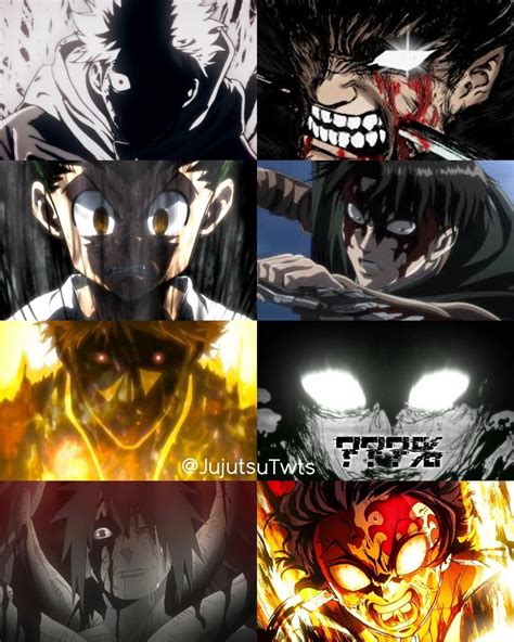 Jujutsu Kaisen On Twitter Which Anime Character Had The Best Rage