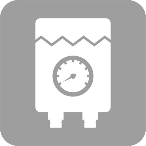 Water Heater Glyph Round Background Icon 13379860 Vector Art At Vecteezy