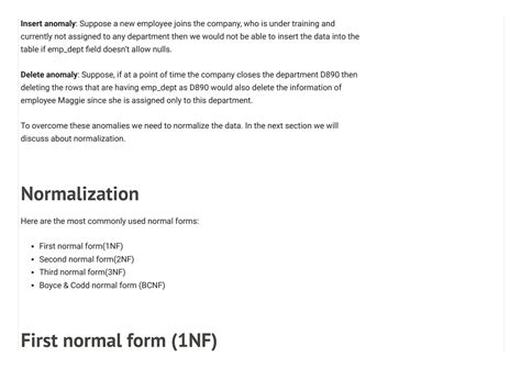 SOLUTION Normalization In Dbms 1nf 2nf 3nf And Bcnf In Database