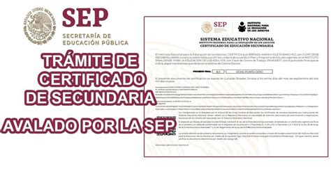 Como Tramitar Certificado De Secundaria Te Decimos Como Y D Nde