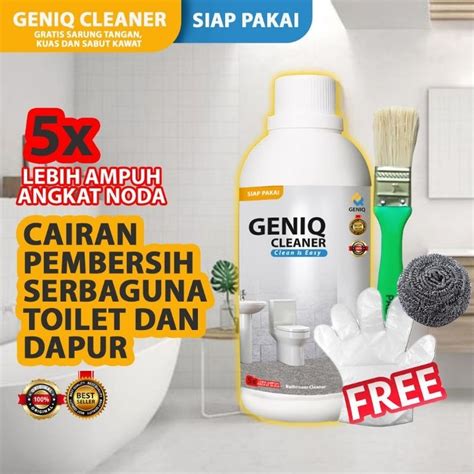 Jual Geniq Cleaner Cairan Pembersih Noda Keramik Kloset Toilet Syower