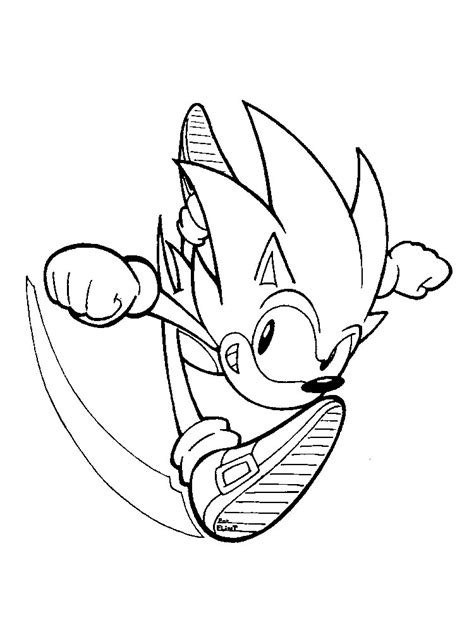 Dibujos para colorear Sonic 100 imágenes Imprime gratis para niños