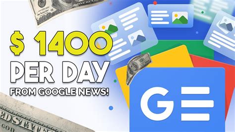 Per Day From Google News Free Make Money Online Youtube