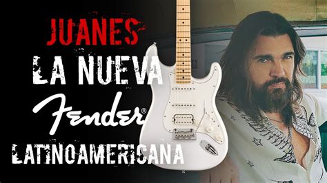 Juanes Estrena Guitarra Stratocaster Un Homenaje A Su Trayectoria