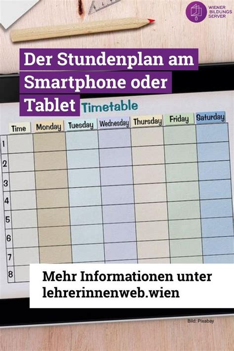 Stundenplan Apps im Test Mit diesen Apps lässt sich der Stundenplan