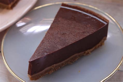 Tarta o pastel de chocolate sin horno Postre fácil