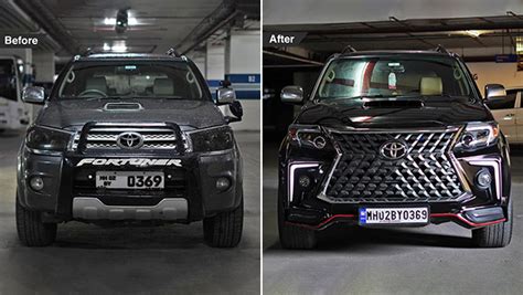 Toyota Fortuner Modifications And Accessories
