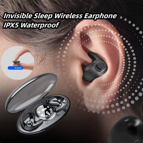 Comprar Auricular inalámbrico invisible Sleep con estuche de carga