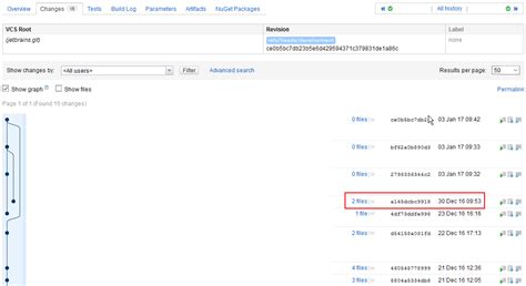 Teamcity Git How To Get Version Of Code From Few Months Ago Stack