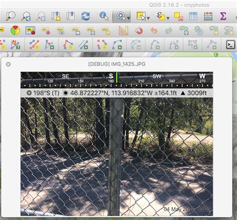 Geotag How Do I View Geotagged Photos And Audio Points In Qgis Mac