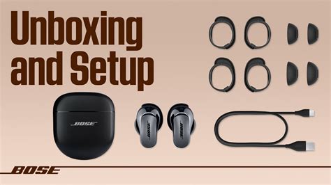 Bose QuietComfort Ultra Earbuds Unboxing And Setup YouTube