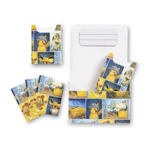Pok Mon Center Van Gogh Museum Pok Mon Inspired By Paintings From