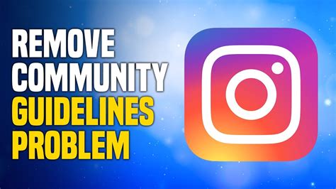 How To Remove Instagram Community Guidelines Problem EASY YouTube