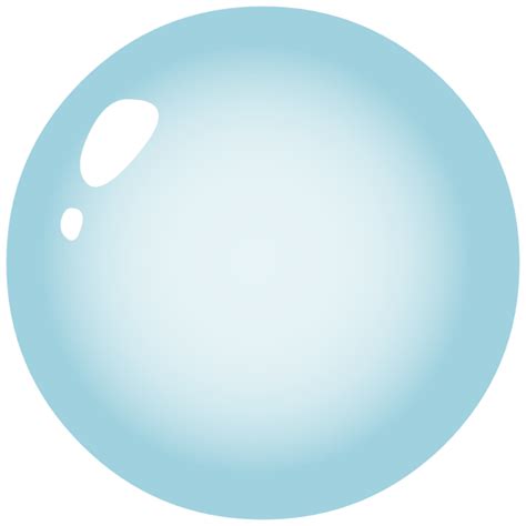 Blue Bubble Png