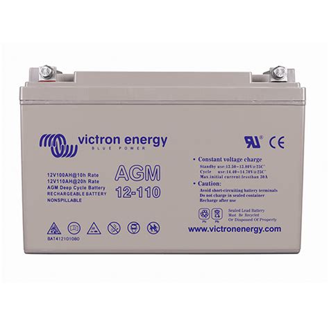 Victron 12V 220Ah AGM Deep Cycle Battery BAT412201084 Ameresco Solar