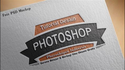 Cara Desain Logo Di Photoshop IMAGESEE