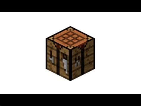 Como Crear Una Mesa De Crafteo En Minecraft Java Edition YouTube