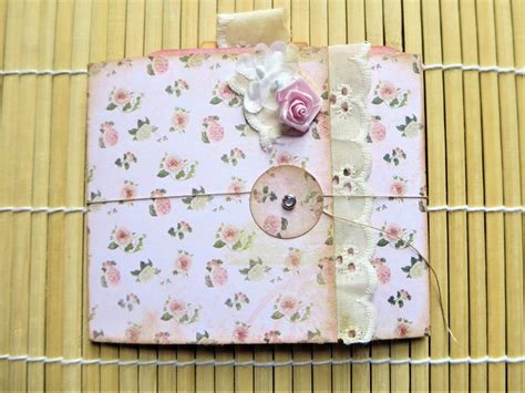 3 Piece Pink Tri Fold Insert Or Folio For Junk Journal Journal Ephemera