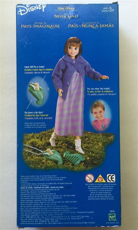 Return To Neverland Jane Doll Disney Peter Pan Mattel NEW