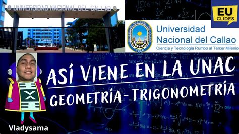 SOLUCIONARIO UNAC 2023 Simulacro Geometría Trigonometría YouTube