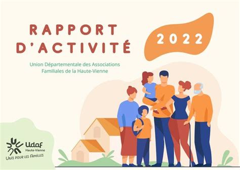Rapport d activité 2022 Udaf 87 Haute Vienne