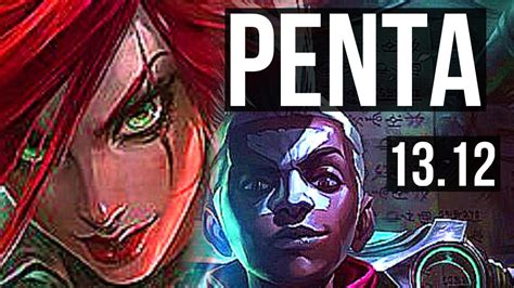 KATARINA Vs EKKO MID Penta 2 0M Mastery 1100 Games Legendary