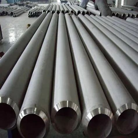 Round Mill Finished STAINLESS STEEL SEAMLESS PIPES 6 Meter At Rs 500