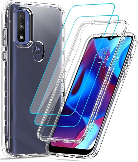 Amazon LeYi For Moto G Pure Phone Case Moto G Pure Case With 2