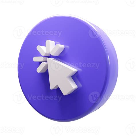 Cursor Pointer 3d Ui Icon 27994883 PNG