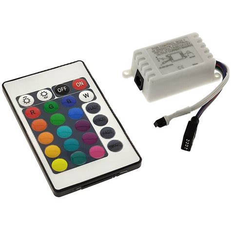 Contrôleur de bande LED RVB IR 24 boutons