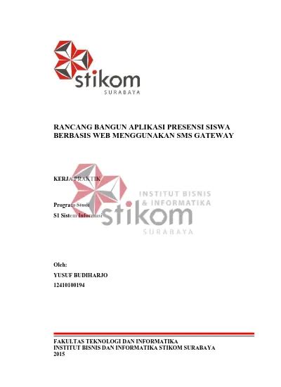 lkp rancang bangun aplikasi presensi siswa berbasis web menggunakan sms gateway