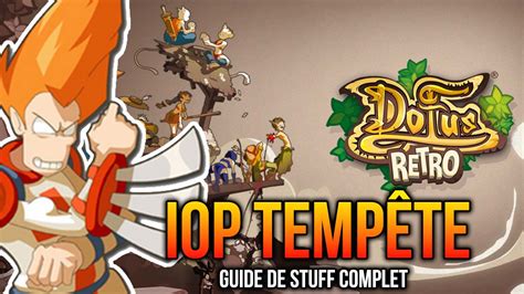 Guide Iop Tempête de puissance DOFUS Rétro Temporis Gamosaurus