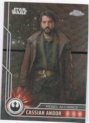 2023 Topps Star Wars Chrome Black Wave Refractor Parallel Foil Set Of